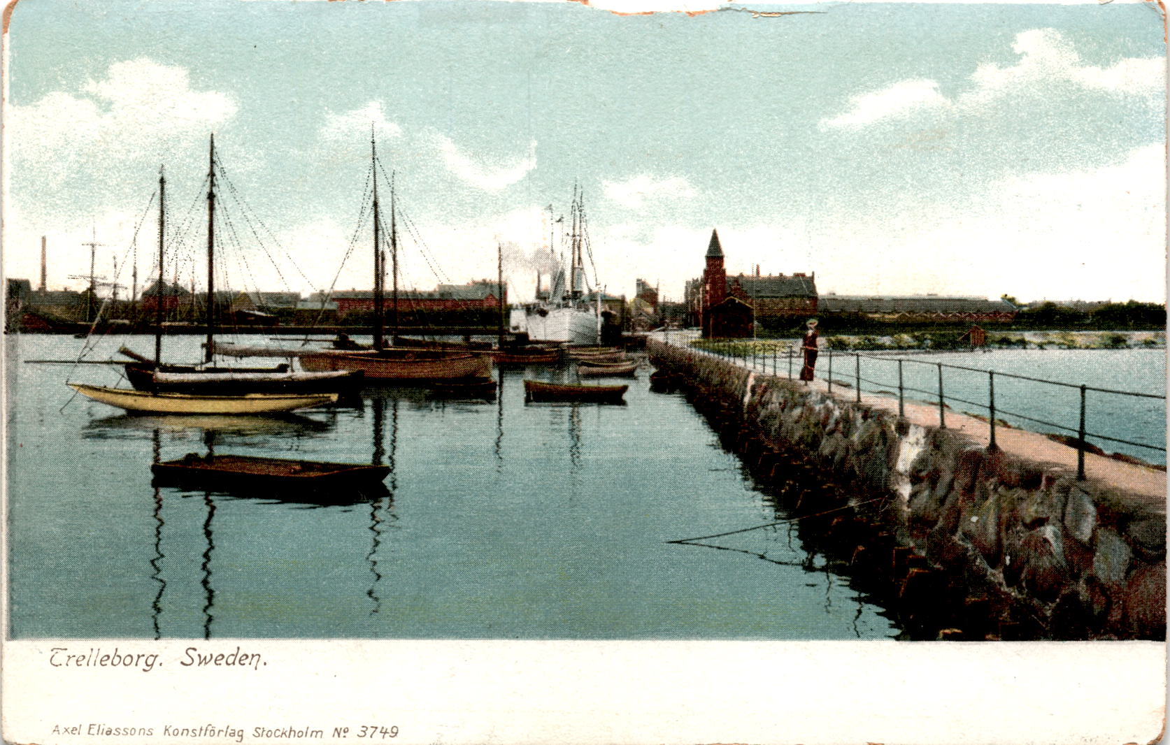 Vintage Postcard from Axel Eliassons Konstförlag, Stockholm, Sweden ...