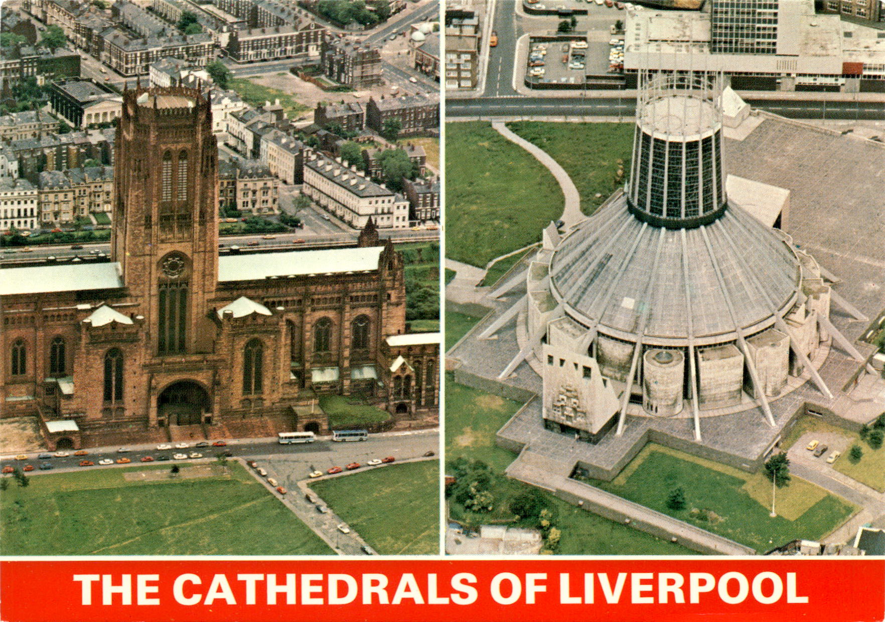 Liverpool Cathedrals Postcard – Cultural Landmarks, Historic Beauty ...