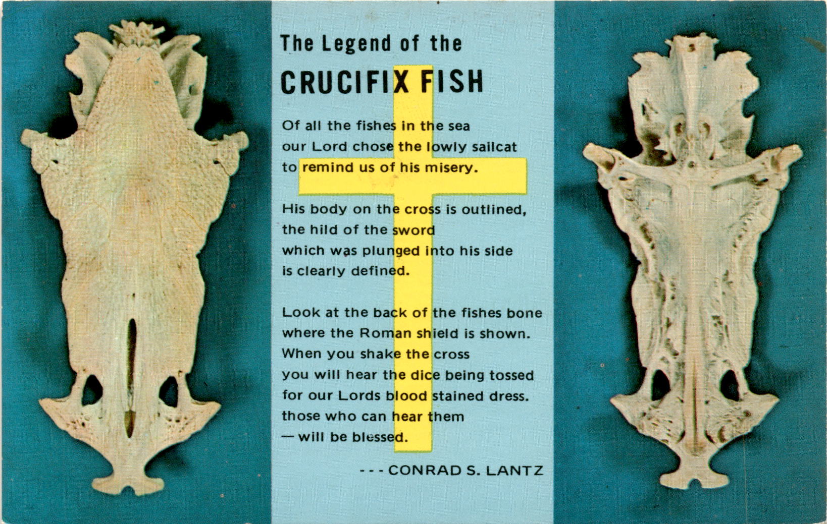 Legend Crucifix Fish tale sailcat Jesus Christ cross wound sword Roman ...