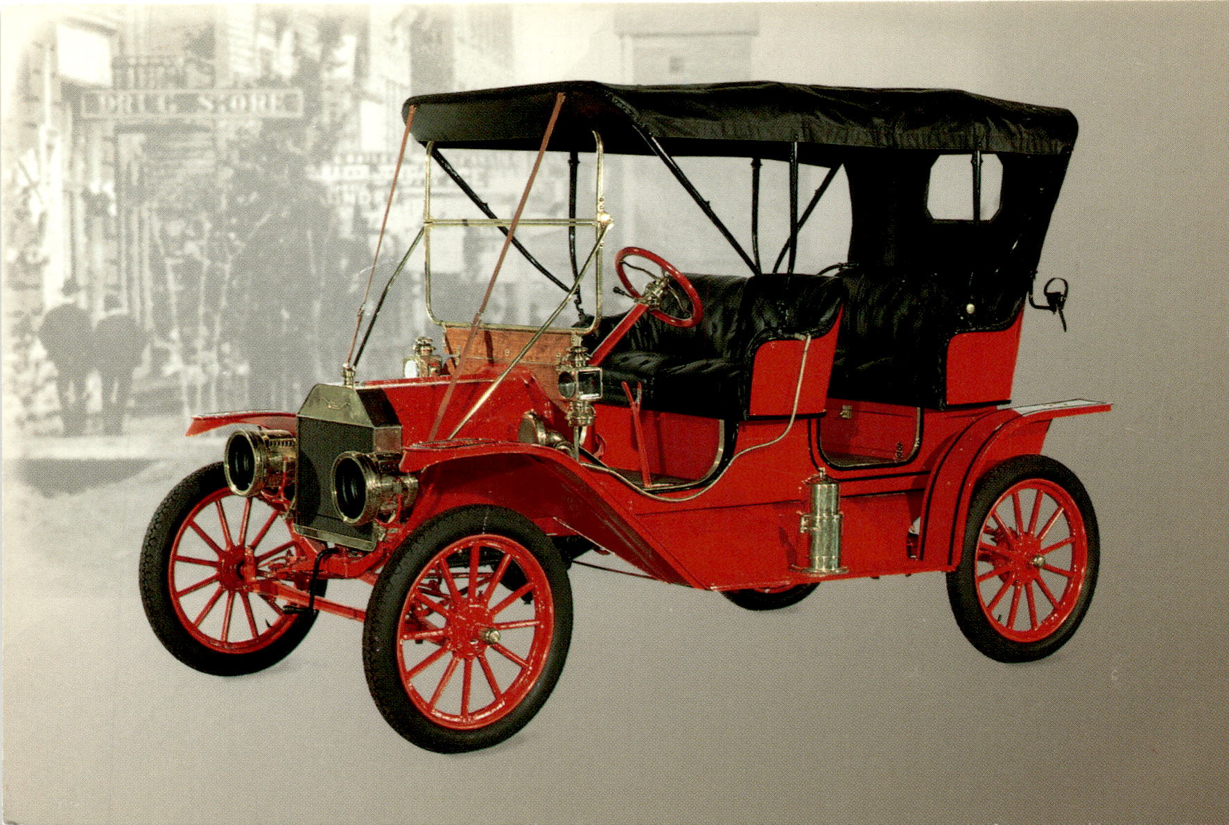 postcard vintage Ford Model T Reynolds Alberta Museum herit Postcard ...