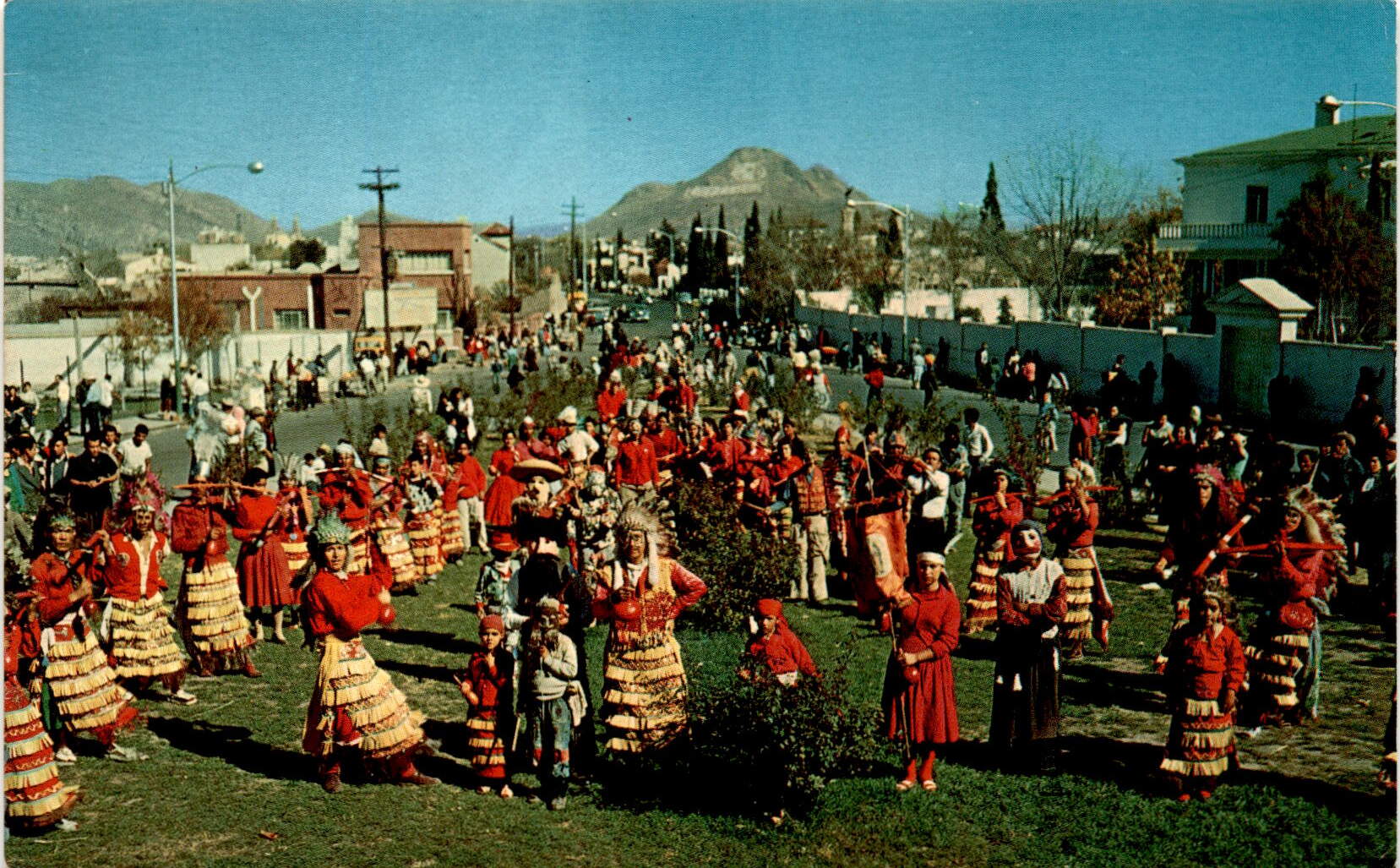 Matachines Dancers Traditional Chihuahua Mexico Cultural he Postcard ...