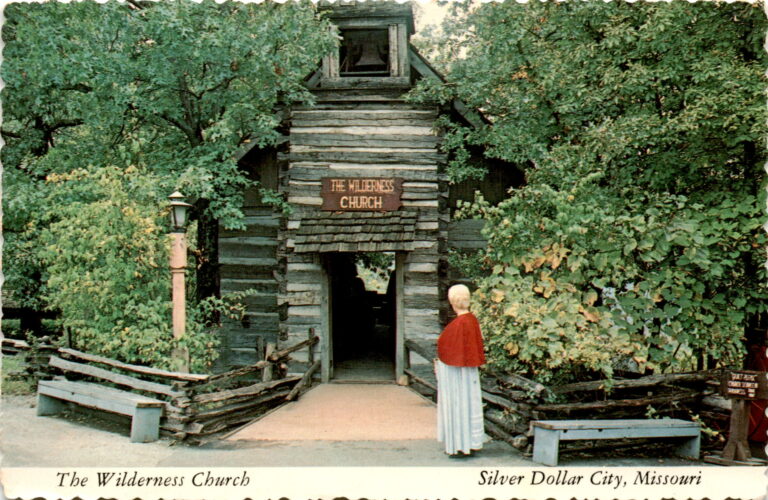 Wilderness Church, Silver Dollar City, Missouri, Ozarks, log chapels ...