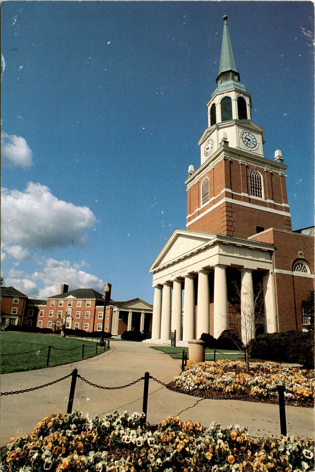 Wait Chapel, Wake Forest University, Samuel Wait, Piedmont Triad area ...