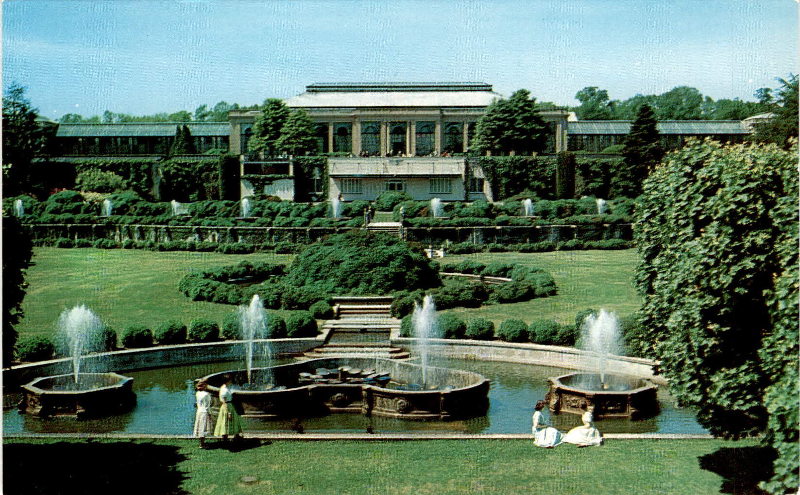 Longwood Gardens, Kennett Square, Pennsylvania, Main Conservatory ...