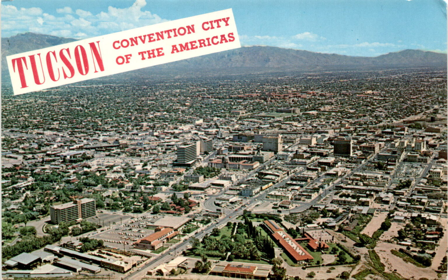 TUCSON, CONVENTION CITY, AMERICAS, C-22993, ADDRESS, Postcard - Online ...
