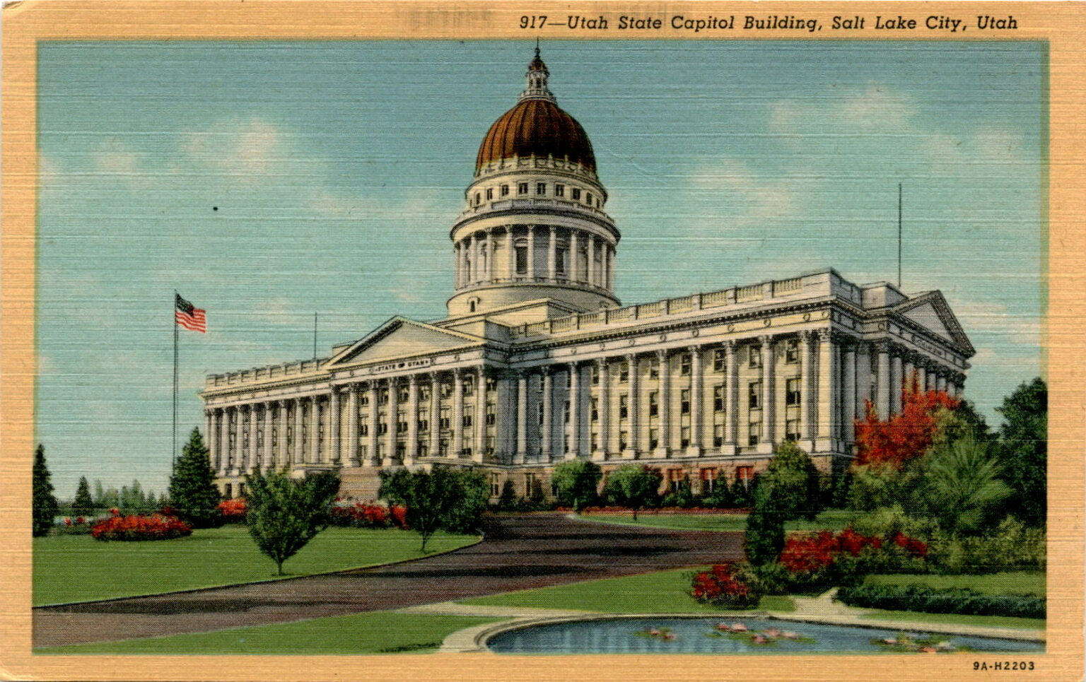Utah State Capitol Building, Salt Lake City, Corinthian architecture ...