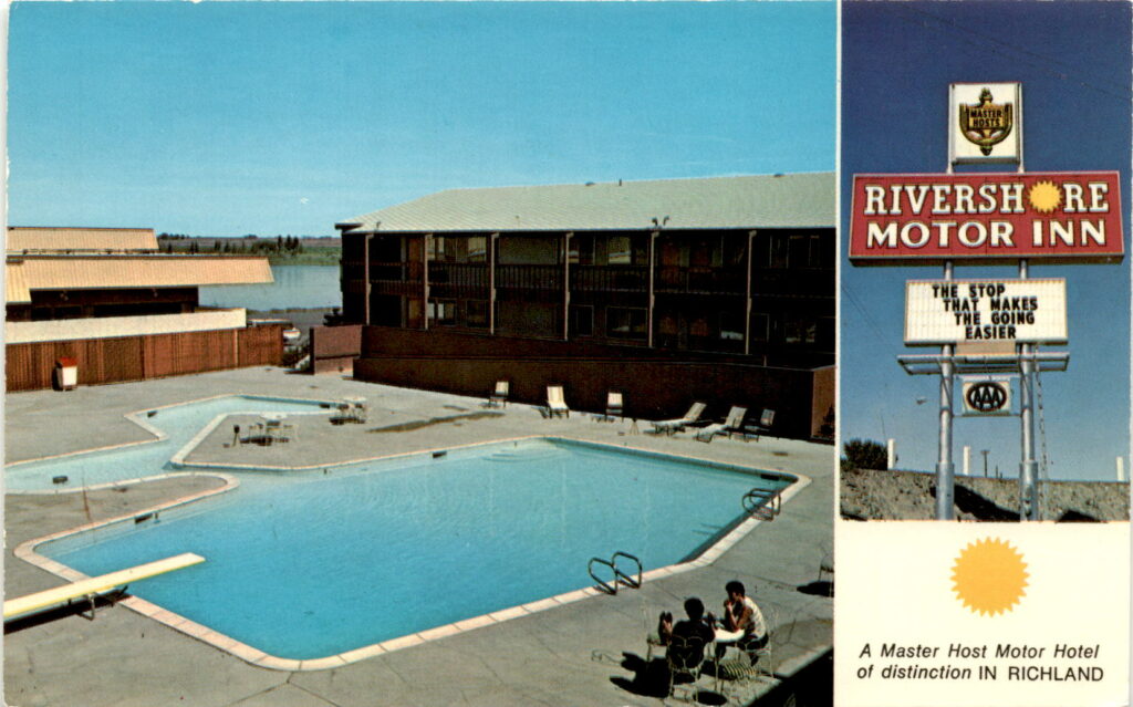 MASTER HOSTS, RIVERSH RE, MOTOR INN, RICHLAND, George Washington ...